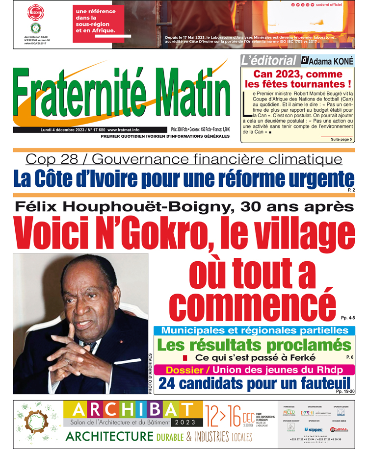 Fratmat digital | :::..La version numérique du journal..::