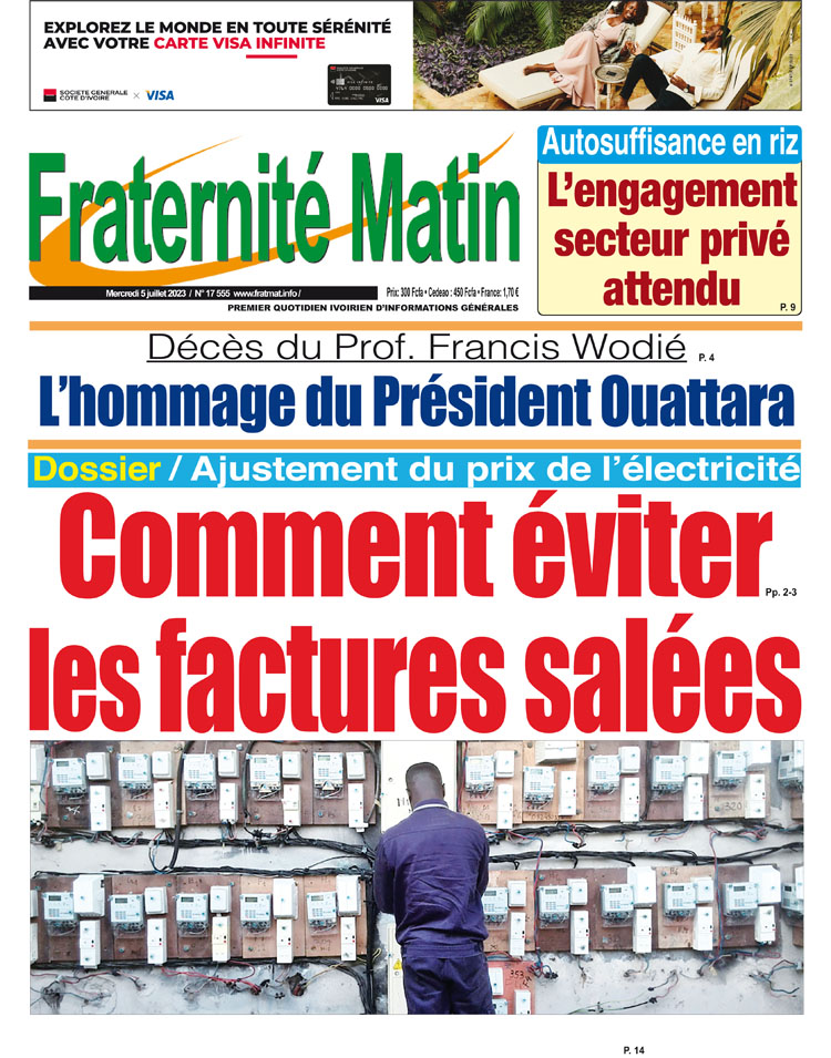 Fratmat digital | :::..La version numérique du journal..::